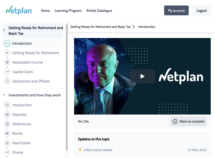 Netplan - Australian Retirement Advice by Nick Bruining